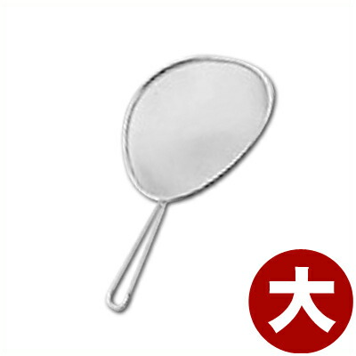 【楽天市場】スリースノー 手付きすくいザル スイノー 大 18-8ステンレス製／網 ストレーナー 水切り 持ち手 取っ手 013019002 ...