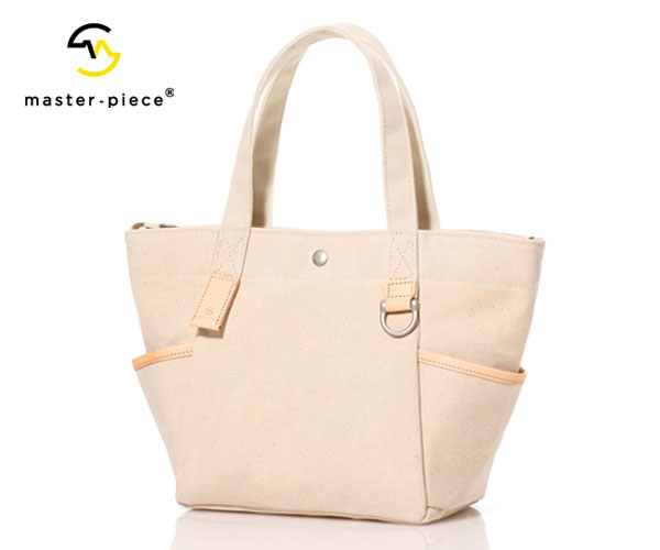 【楽天市場】【選べるノベルティ付】 master-piece マスターピース アールビートート2 トートバッグ S （カラー：アイボリー ...