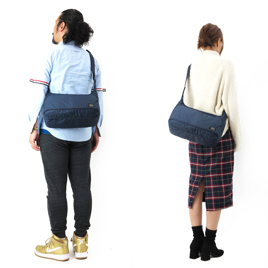 【楽天市場】【選べるノベルティ付】 ポーター フラッシュ 横型ショルダーバッグ （カラー：ネイビー） 689-05938 吉田カバン PORTER FLASH | ギフト プレゼント：COOL CAT