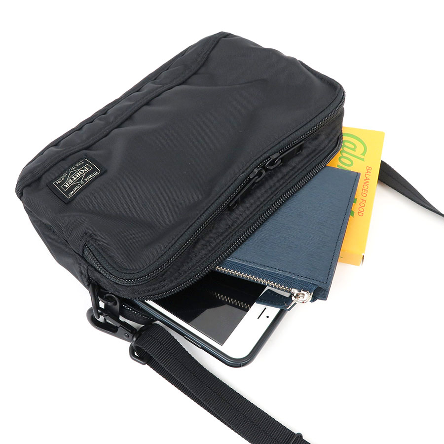 【楽天市場】【選べるノベルティ付】 ポーター フラッシュ ショルダーバッグ （カラー：ブラック） 689-05940 吉田カバン PORTER FLASH | ギフト プレゼント：COOL CAT