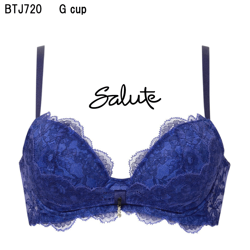 【楽天市場】20％OFF【送料無料】ワコール サルート＜20グループ＞3/4カップ ブラジャー Gカップ（リボンブラ）Wacoal Salute BTJ720：クーパー