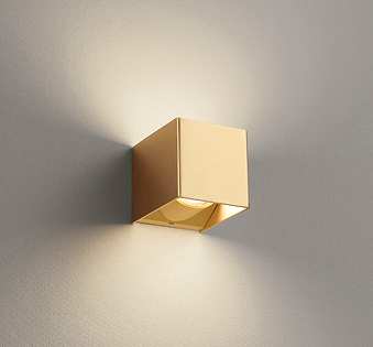 【楽天市場】オーデリック OB255278LR ブラケットライト 非調光 LED一体型 電球色 サテンゴールド：住宅設備機器のcoordiroom