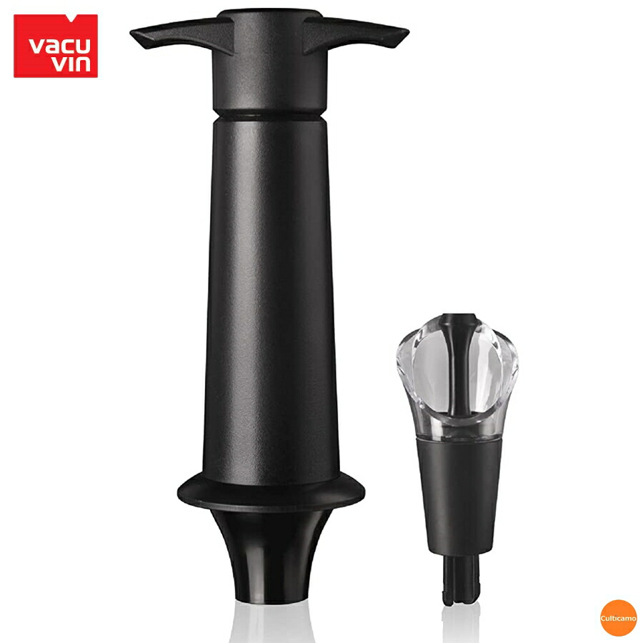 【楽天市場】バキュバン ワインサーバー＆セーバー ストッパー付セット PBK-23[関連：VACUVIN オランダ ブランド ワイン用品 真空 保存 ストッパー 器具 ワインセーバー ...