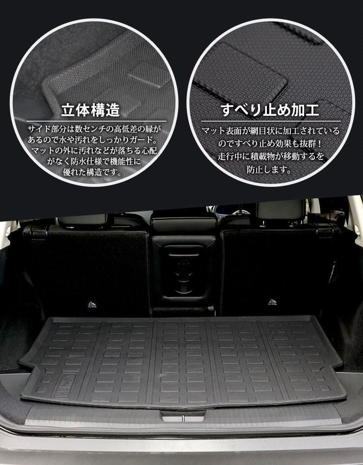 【楽天市場】【10％OFFクーポン対象】エクストレイル T33系 新型 3D ラゲージマット T33 X-TRAIL トランク トレー 日産 ニッサン NISSAN カスタム パーツ ...