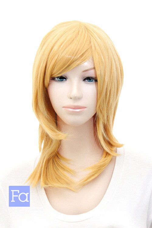 【楽天市場】ウルフレイヤー 金 【イエローゴールド】【ウィッグネット付】 ウルフウィッグ コスプレウィッグ 耐熱 (wlf-t0935 ...