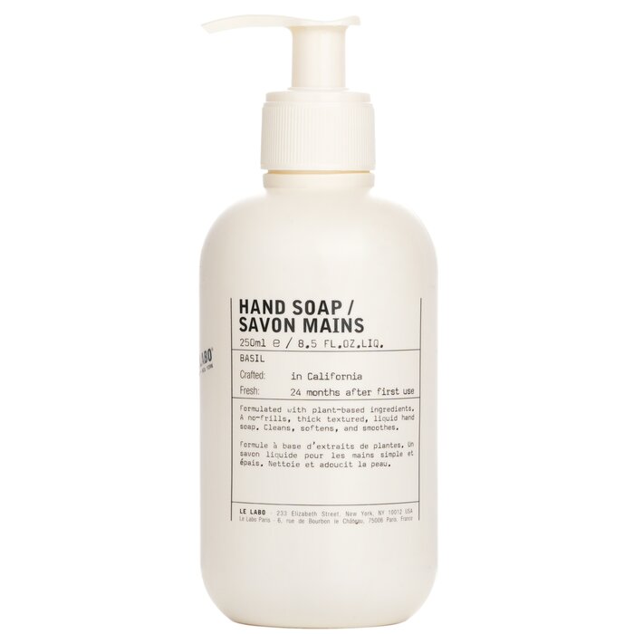 【楽天市場】ル ラボ Basil Hand Soap 250ml Le Labo Basil Hand Soap 250ml 送料無料 【楽天 ...