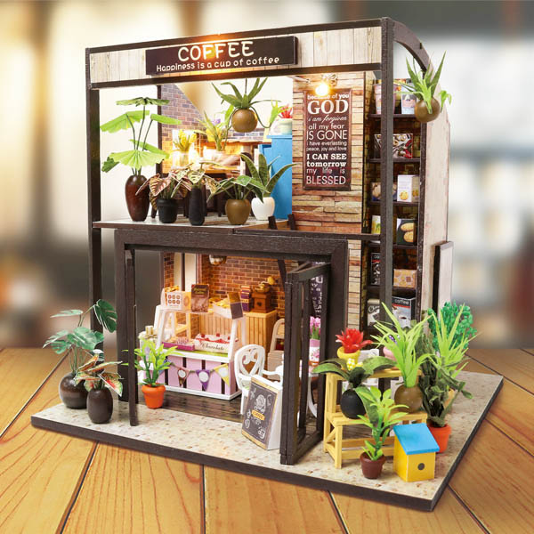 【楽天市場】【お買い物マラソン】 ミニチュアキット ミニチュアショップ ミニチュアハウス ミニハウス ドールハウス エルベール ERUBERU クラフト ハンドメイド【エルベール】【ミニチュア ...