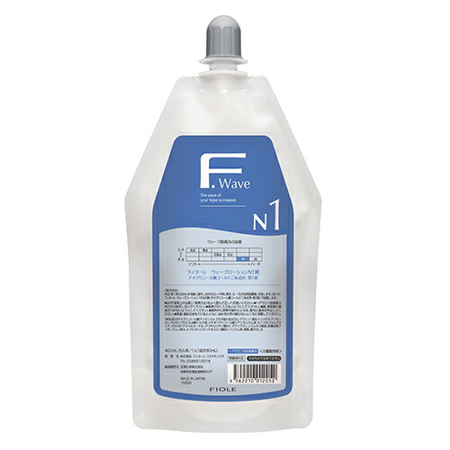 【楽天市場】フィヨーレ FIOLE Fウェーブ ローション N 1剤 400ml 詰め替え：COSME JACK 楽天市場店