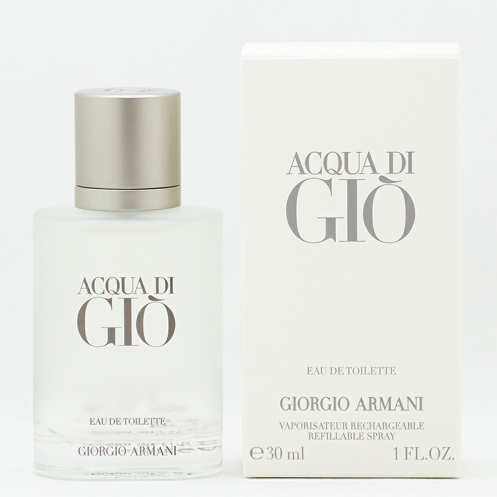 【楽天市場】GIORGIO ARMANI ジョルジオアルマーニ アクアディジオ プールオム オードトワレ EDT 30mL SP ** 香水 ...