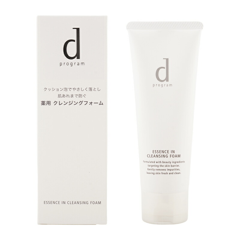 【楽天市場】dprogram ディープログラム エッセンスイン クレンジングフォーム 120g 医薬部外品 敏感肌 低刺激設計 [ギフトラッピング対応]：コスメ21