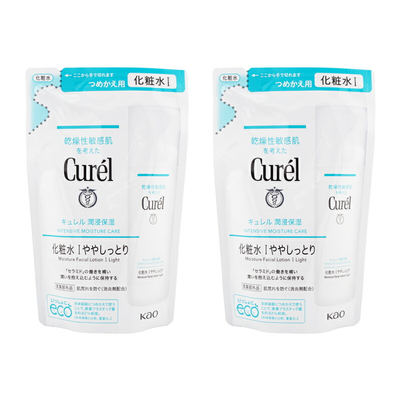 【楽天市場】[2個セット]curel キュレル 潤浸保湿 化粧水 つめかえ用 130ml [Iややしっとり] スキンケア 化粧水 医薬部外品 保湿 乾燥 [ギフトラッピング対応]：コスメ21
