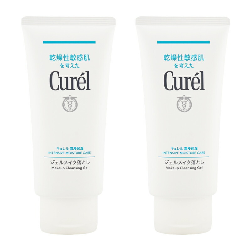 【楽天市場】[2個セット]Curel キュレル 潤浸保湿 ジェルメイク落とし 130g 医薬部外品 メイク汚れ 無香料 無着色 弱酸性 アルコールフリー[ギフトラッピング対応]：コスメ21
