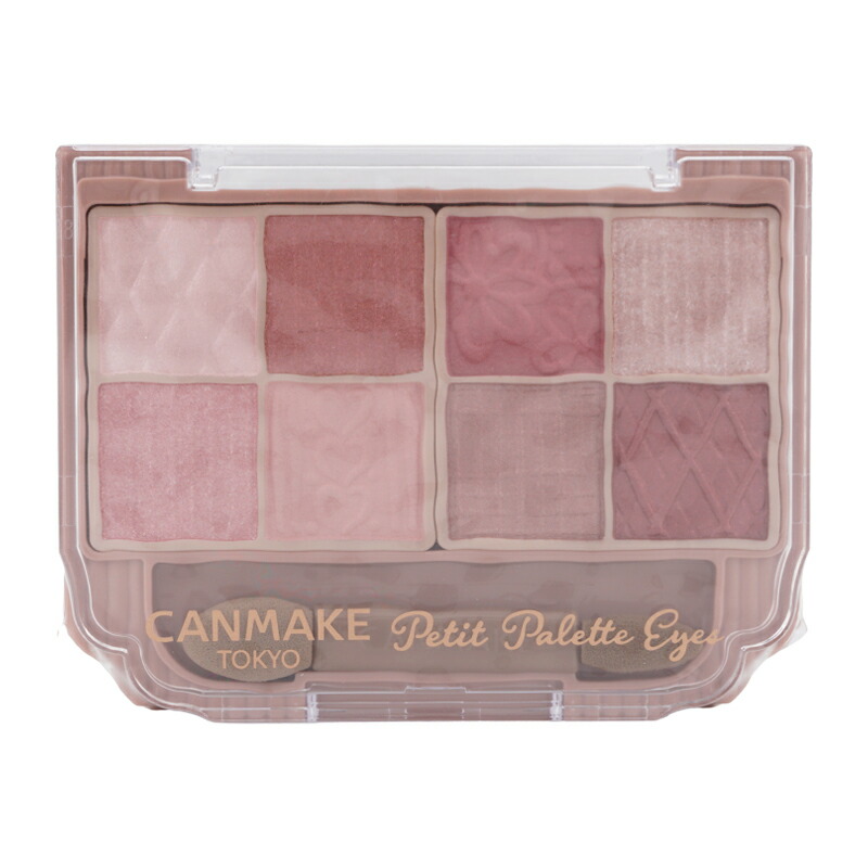 【楽天市場】CANMAKE キャンメイク プティパレットアイズ 03 ミニョンヌリボン マット パール ラメ 8色入 多色パレット [ギフトラッピング対応]：コスメ21