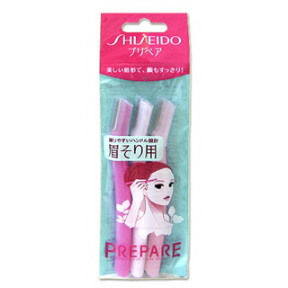 【楽天市場】【在庫限り】 プリペア(PREPARE) 眉そり用 3本入 ファイントゥデイ(Fine Today)：コスメボックス