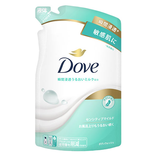 【楽天市場】ダヴ(Dove) ボディウォッシュ センシティブマイルド 詰替 つめかえ用 330g ボディソープ ユニリーバ(Unilever)：コスメボックス