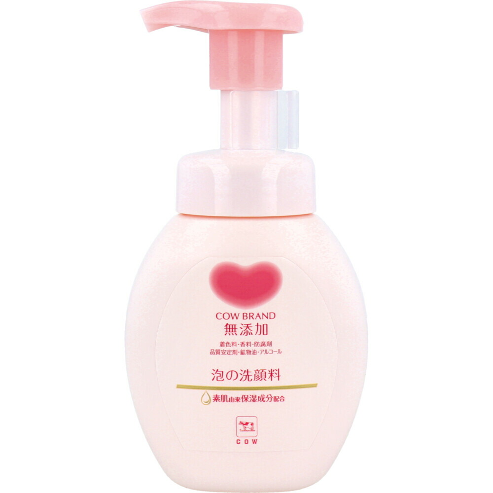 【楽天市場】[ 2個 セット ] カウブランド 無添加 泡の洗顔料 ポンプ付 160ml [4901525010566] 洗顔料 植物性アミノ ...