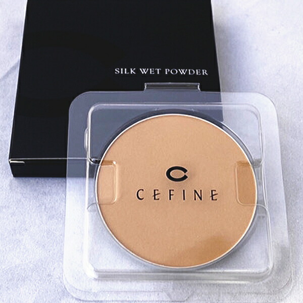 【楽天市場】土日祝日出荷 【ネコポス送料無料】セフィーヌ シルクウェットパウダー ファンデーション レフィル OC120 (CEFINE ファンデーション 保湿 毛穴ケア エイジングケア ...