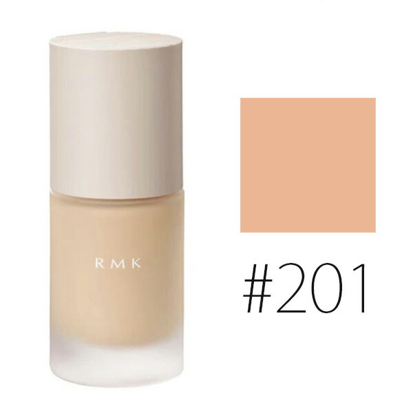 【楽天市場】RMK 【#201】リクイドファンデーション フローレスカバレッジ SPF20/PA++ 30ml 【アールエムケー_ルミコ】【W_157】：コスメレシピ