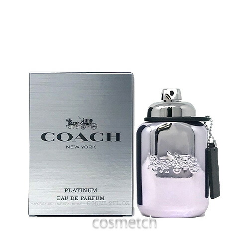 【楽天市場】コーチ マン プラチナム EDP 60ml SP （香水）：コスメっち