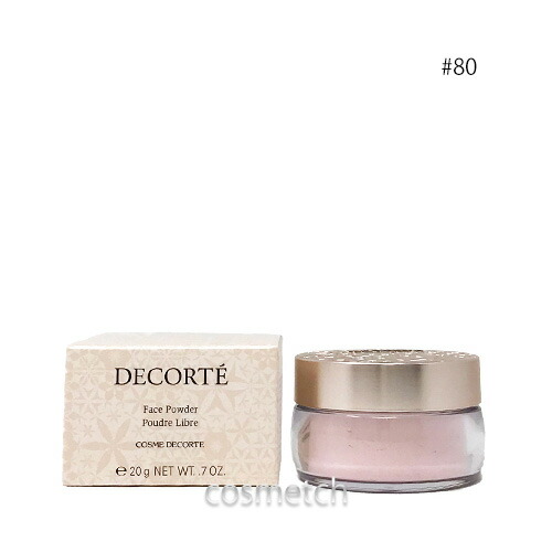 【楽天市場】コスメデコルテ フェイスパウダー 20g #80 glow pink：コスメっち