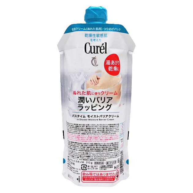 【楽天市場】花王 キュレル Curel 浸透保湿 バスタイムモイストバリアクリーム（つけかえ用） 310g ※お一人様1点限り：コスメティックロイヤル