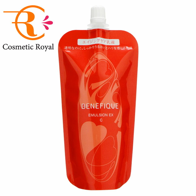 【楽天市場】資生堂 ベネフィーク BENEFIQUE エマルジョンEX C（詰め替え用） 130mL：コスメティックロイヤル