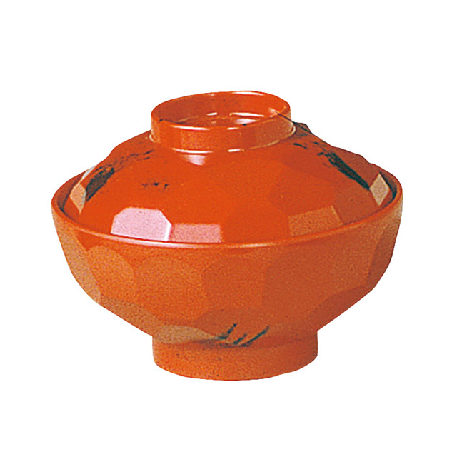 【楽天市場】亀甲汁椀 根来 No.10B 身 A（320220）07-0598-0701汁物椀 吸い物椀 椀 丼 汁椀 食器 メラミン食器 ...