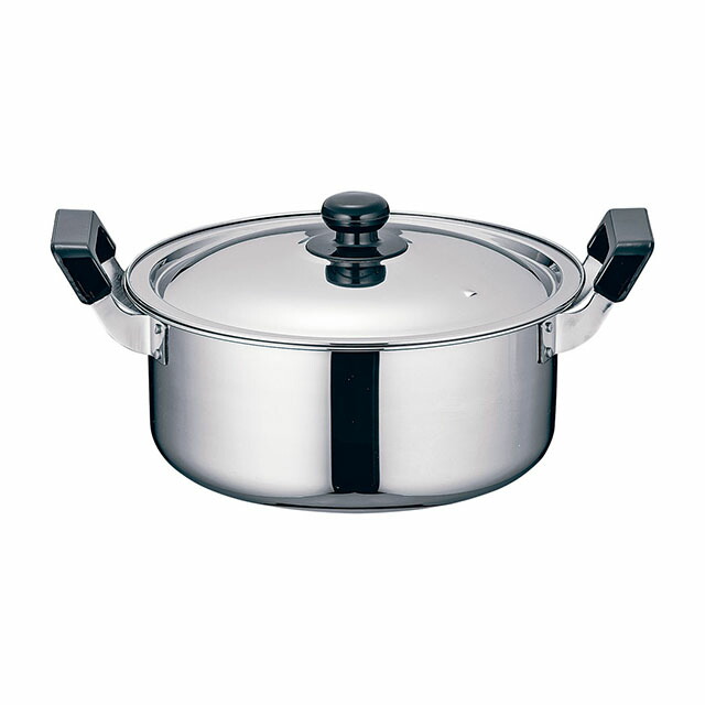 【楽天市場】TKG ステンレス プラ柄 実用鍋 39cm（AZT8910）1-0038-0110：ANNON キッチン・業務用食器