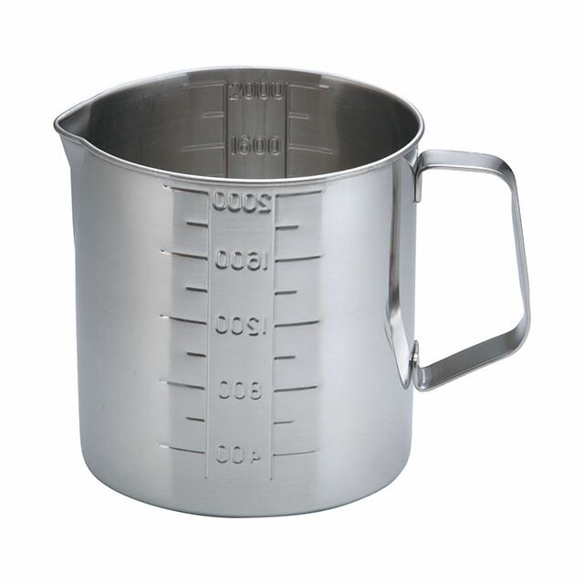 【楽天市場】SA18-8 口付水マス 2L（BMZ01002）1-0510-0106：ANNON キッチン・業務用食器