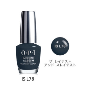 【楽天市場】売り切り 国内正規品 OPI インフィニットシャイン L78 スティールグレー 15ml：コスメパレット プラス