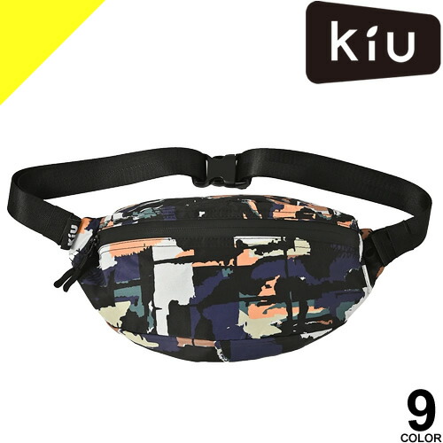【楽天市場】キウ ウエストポーチ ボディバッグ スリングバッグ レディース メンズ 軽量 防水 撥水 アウトドア ブランド おしゃれ 黒 ブラック kiu WP BODY BAG SMALL ...