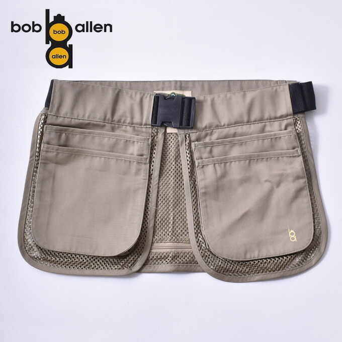 【楽天市場】【BOB ALLEN】ボブアレンHALF MESH SHOOTING APRONハーフメッシュシューティングエプロンKHAKI ...