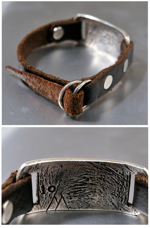 【楽天市場】【JACK WALKER】ジャックウォーカーsilver & leather bracelet #01シルバーブレスレット：Cott