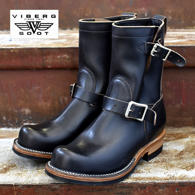 【楽天市場】【VIBERG】ヴィバーグ （ヴァイバーグ ヴァイバー）9" ENGINEER BOOTS（#83）9インチ エンジニアブーツ ...