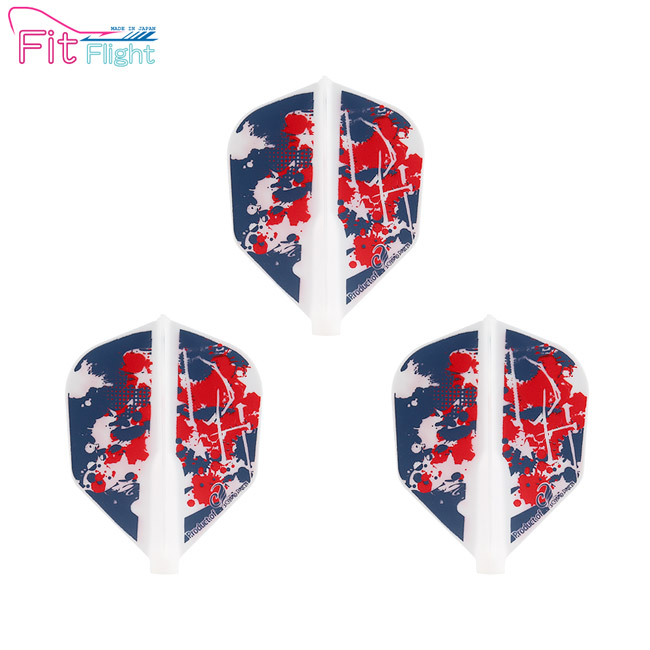 【楽天市場】COSMO DARTS(コスモダーツ) Fit Flight(フィットフライト) × Dustin Holt ver.1 シェイプ ...
