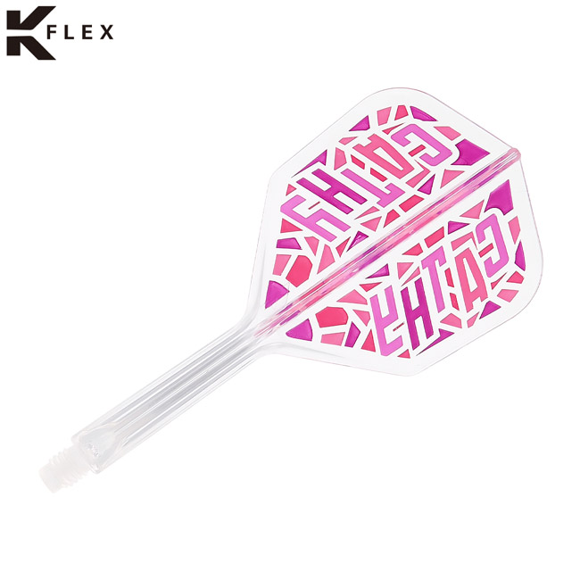 【楽天市場】TARGET(ターゲット) CHARIS K-FLEX シェイプ クリア キャシー・リョン選手モデル (ダーツ フライト)：ダーツ専門店 カウントアップ