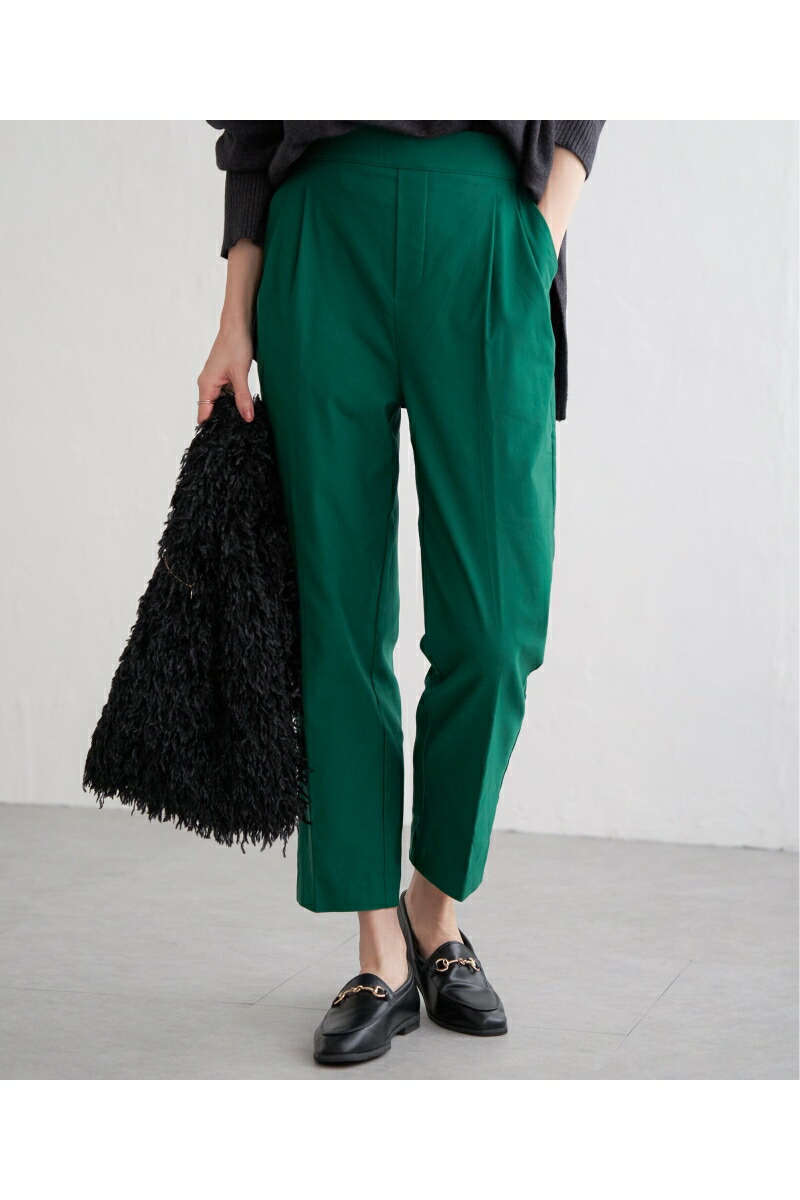 【楽天市場】あたたか Beasystretchパンツ | ikka イッカ レディース ボトムス パンツ テーパード イージーパンツ 楽ちん 裏起毛 美シルエット ストレッチ性 秋冬 ブラック ...