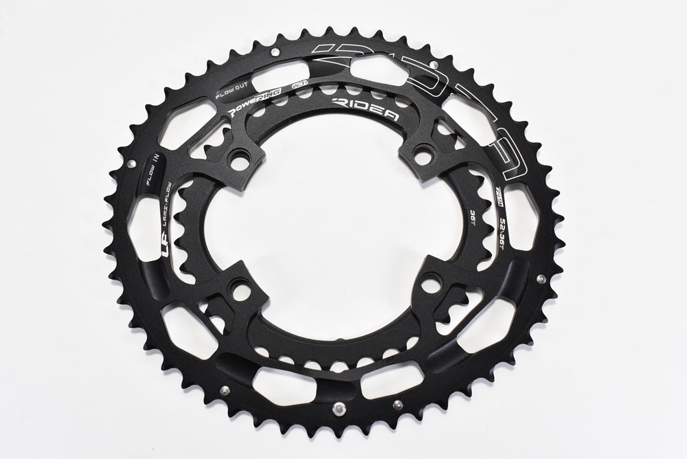 【楽天市場】【1/16は「2倍！」エントリーでポイントUP】RIDEA 5x/3xW3-LFR491 Powering LF W3T 4arms 52T/36T ライデア リデア パワーリング ...