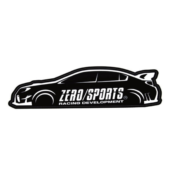 【楽天市場】ZERO SPORTS ゼロスポーツ 1454301 デザインステッカー ブラック DS-1 180mm×53mm：Car ...