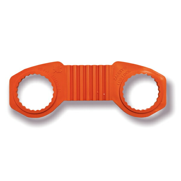 【楽天市場】Zafety Lug Lock ゼイフティラグロック オレンジ 33mm 100個入り 連結式 ホイールナットの緩み防止 タイヤ ...