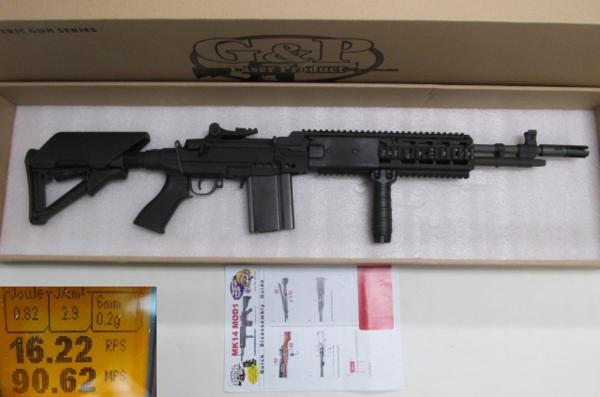 【楽天市場】送料無料！G&P★EBR MK14 Mod I (Navy Seal, Black)電動ガン新品：CQB楽天市場店