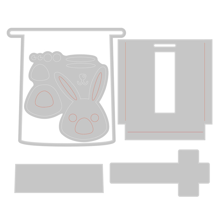 【楽天市場】Sizzix シジックス シンリッツ ダイセット [アス イフ バイ マジック] / Thinlits Die Set 5PK ...