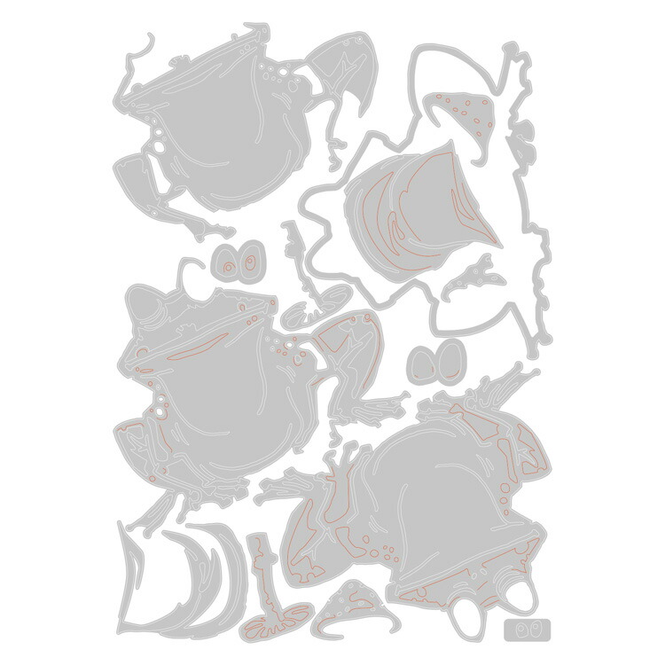 【楽天市場】Sizzix シジックス シンリッツ ダイセット [マイロン カラーライズ] / Thinlits Die Set 14PK ...