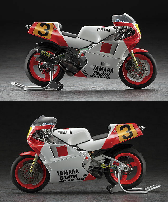 【楽天市場】ヤマハ YZR500 (0W98) “1988 WGP500 チャンピオン”【ハセガワ 1/12】：クラホビ