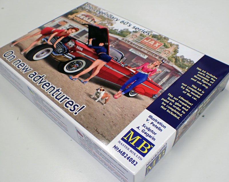 【楽天市場】1/24 60'ガールズレジェンド3体(新冒険に出発)【マスターボックス MASTER BOX MB24082】：クラホビ