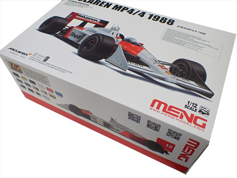 【楽天市場】1/12 マクラーレン・ホンダ MP4/4 1988【モンモデル MENG MODEL アイルトン・セナ アラン・プロスト F1 ...