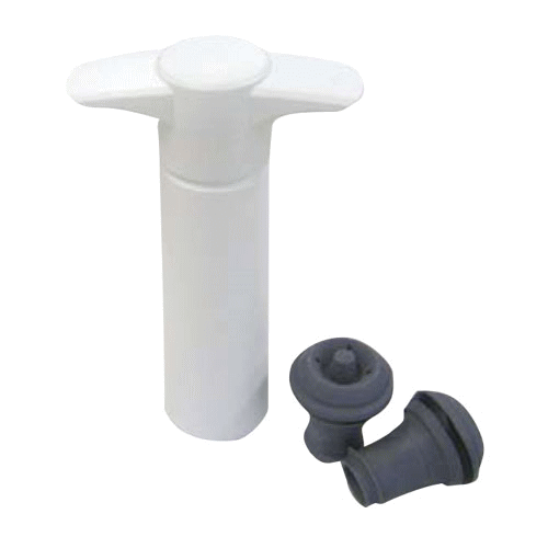 【楽天市場】バキュバン ワインセーバー （ボトルストッパー） 全130mm ABK-09,9-1936-1101_ES：キッチンクレインズ