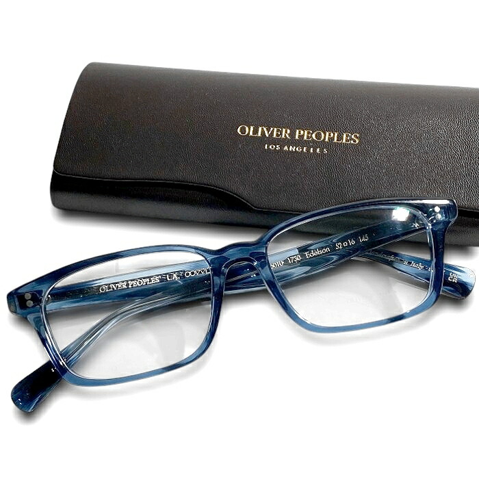 【楽天市場】【中古】【新古品・未使用品】OLIVER PEOPLES オリバーピープルズ イタリア製 Edelson スクエア ベベルカット ...