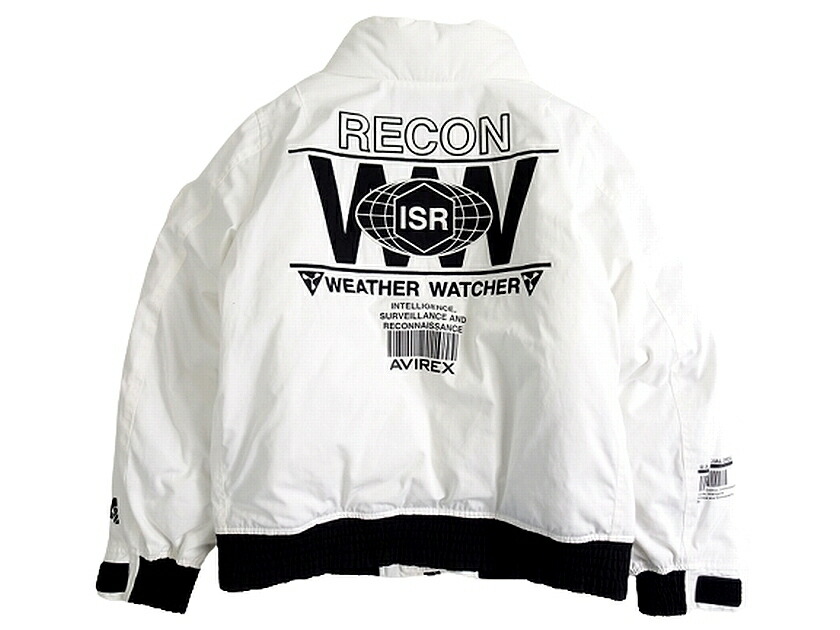 【楽天市場】AVIREX アヴィレックス FLIGHT JACKET WEATHER WATCHER THERMOLITE 高耐久ツイル 中綿 ...