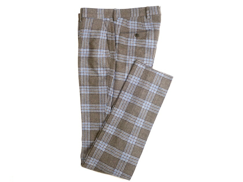【楽天市場】HACKETT LONDON ハケット WOOL PLAID ウール100％ チェック柄 スラックスパンツ HM211126 定4 ...